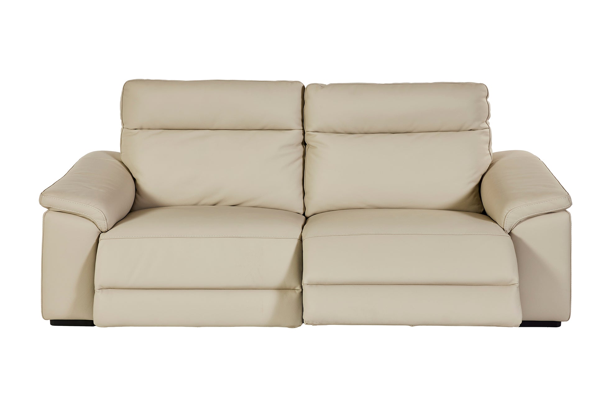 GBO - 3 zit relax electrisch Mirabel - Leder Taupe - 200x102cm ...
